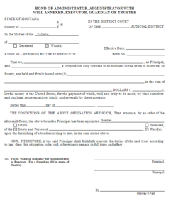 Montana Conservator Bond: A Comprehensive Guide