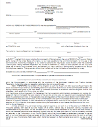 Pennsylvania Auctioneer Bond: A Comprehensive Guide