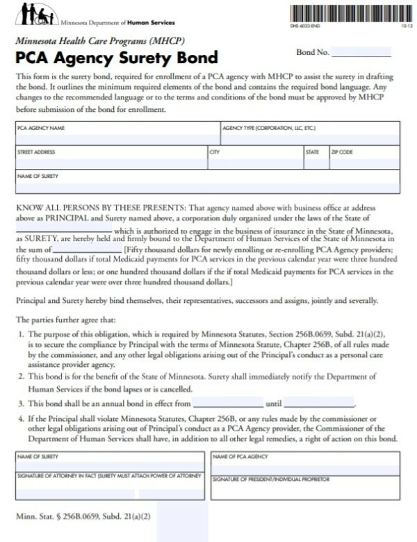 Minnesota PCA Agency Bond: A Comprehensive Guide