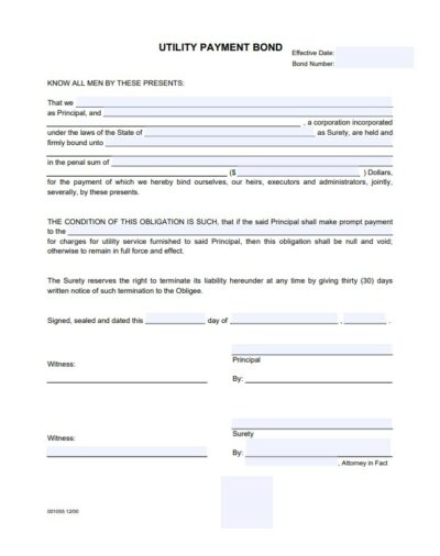 Georgia Utility Deposit Bond: A Comprehensive Guide