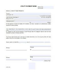 Florida Utility Deposit Bond: A Comprehensive Guide